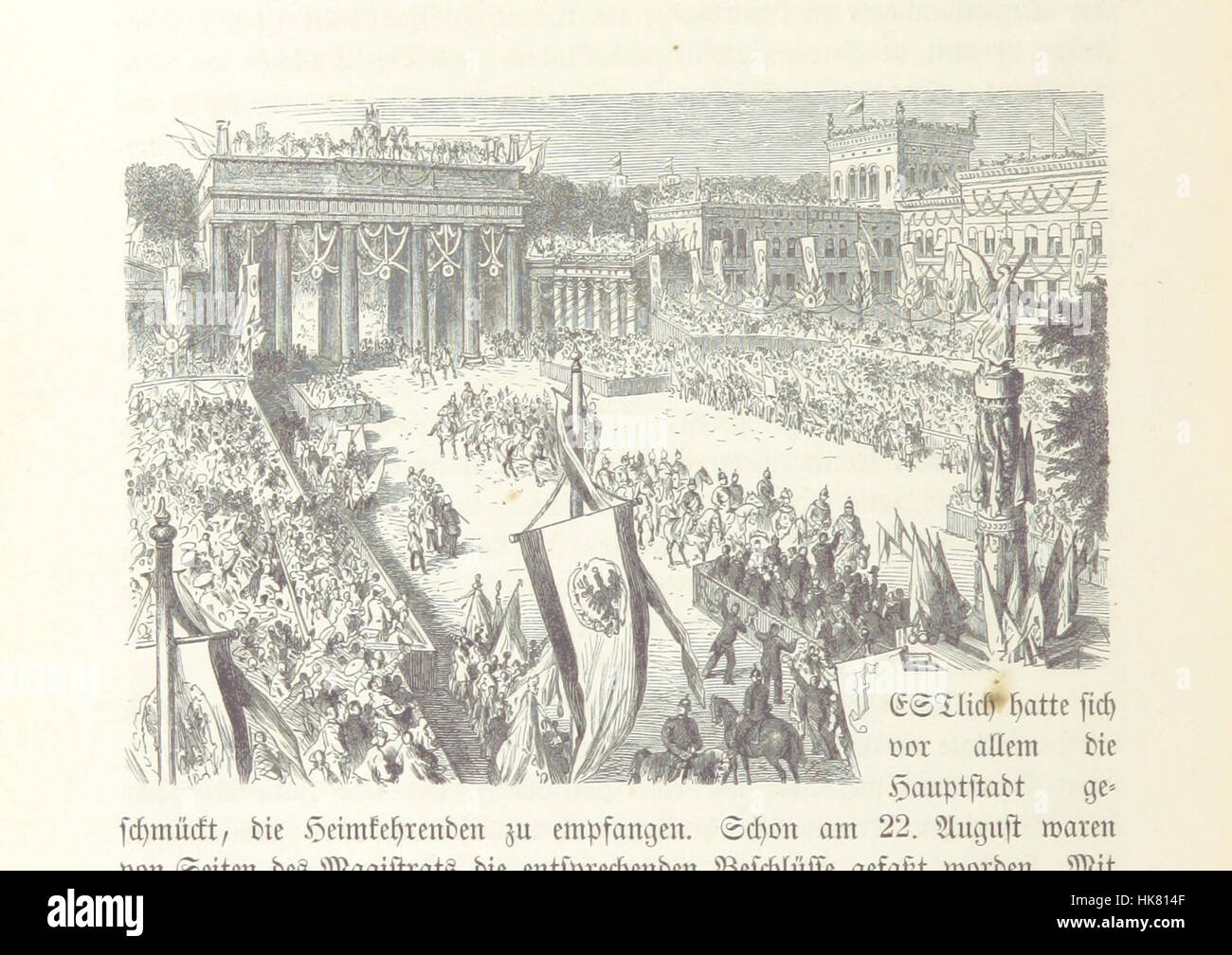 Photograph from 'Der deutsche Krieg von 1866', a detailed account of ...