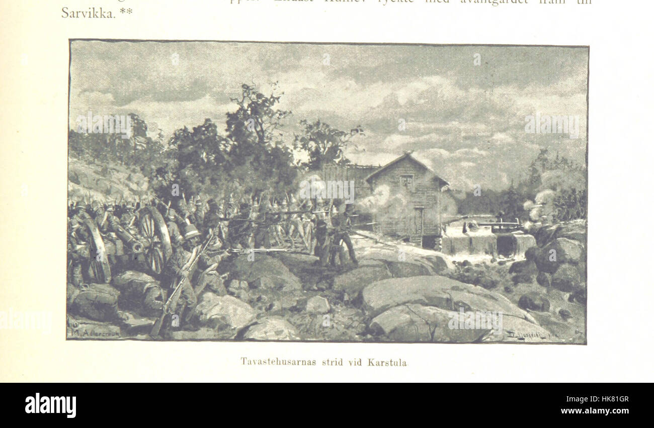 An image from page 363 of 'Finska Kriget 1808-1809', illustrating the ...