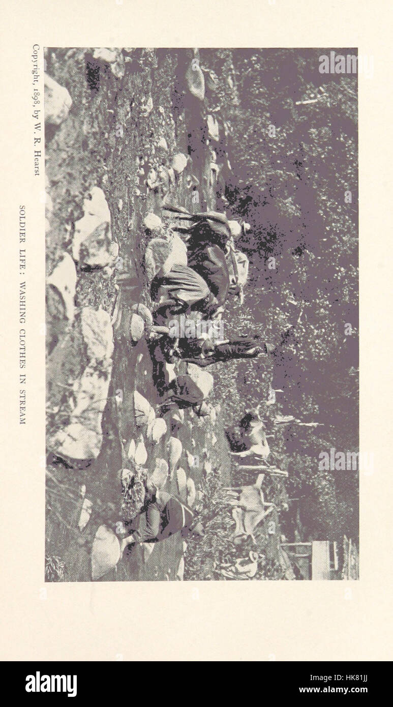 Image from 'The American War with Spain' showing maps and illustrations ...