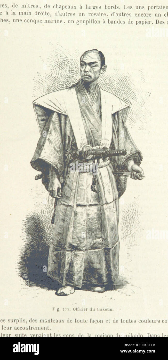 An illustration from 'Les Races Humaines,' showing various human races ...