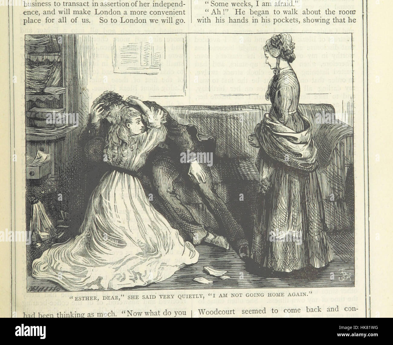 Illustration from 'The Works of Charles Dickens,' a collection of ...