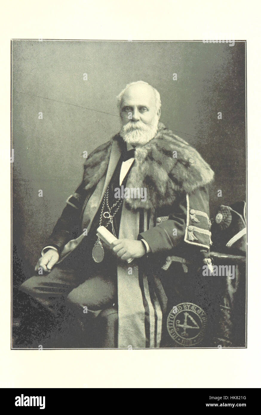 An illustration from 'Old Faces, Old Places, and Old Stories of ...