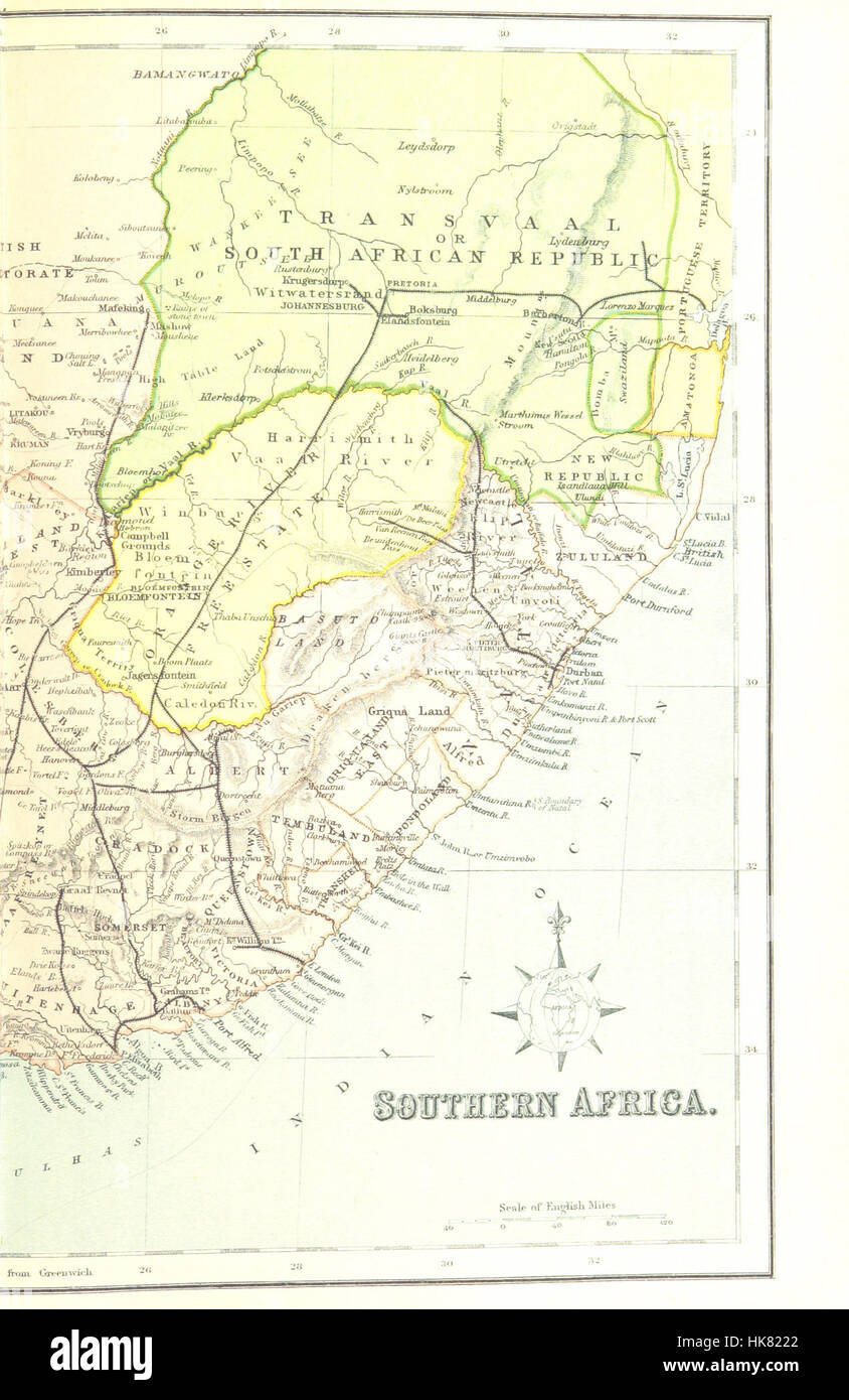 Map of the british empire 1897 hi-res stock photography and images - Alamy