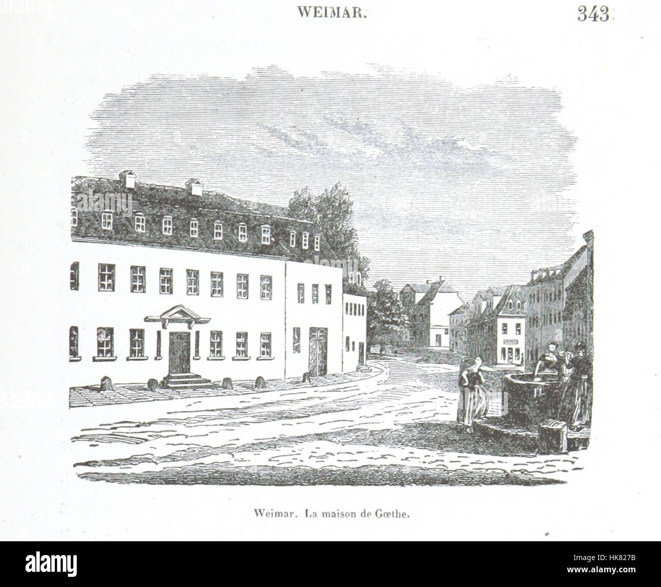 An image from 'Les Villes de Thuringe', showcasing key towns in the ...