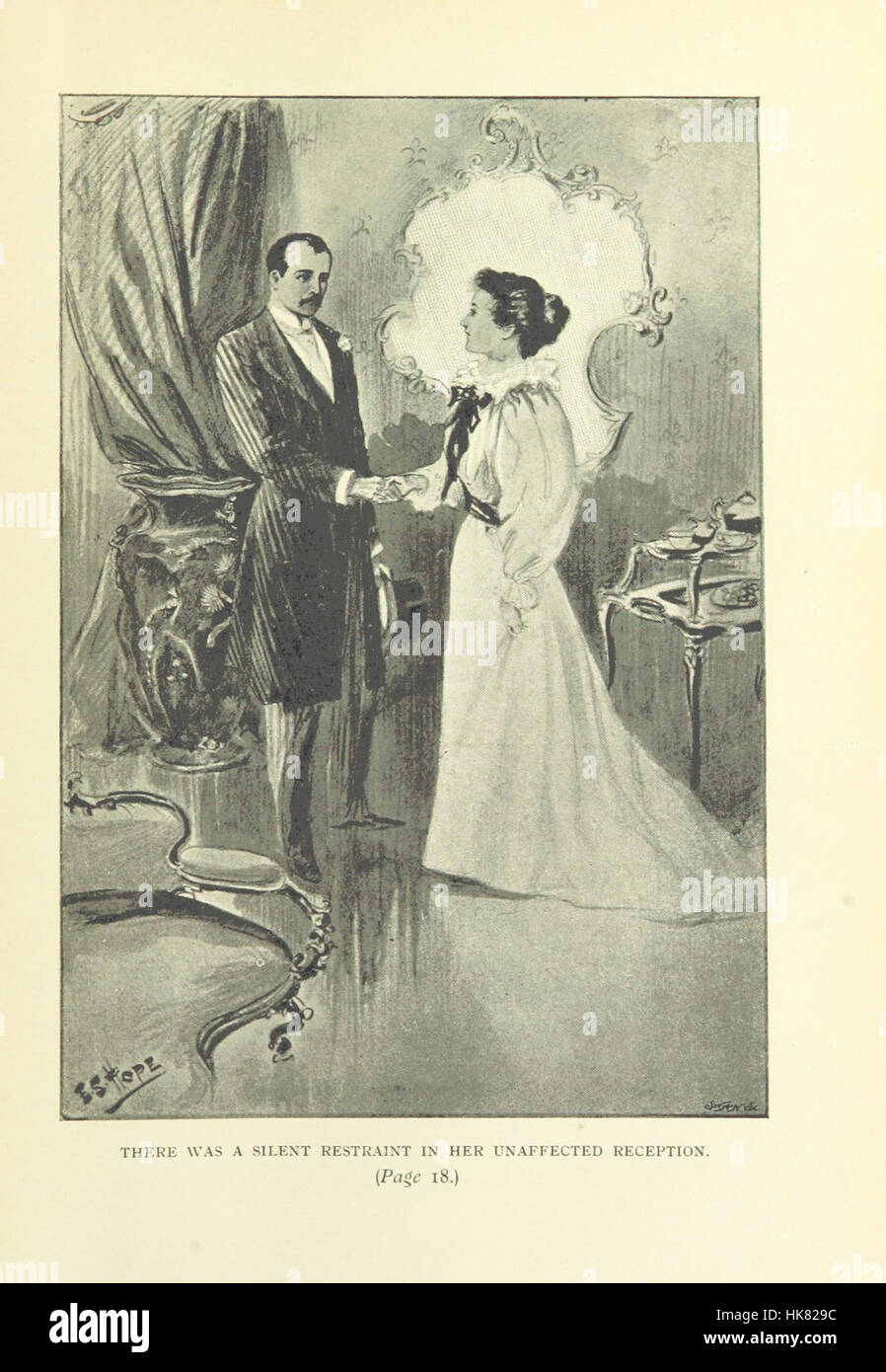 An illustration from 'An American Emperor', focusing on the story of ...