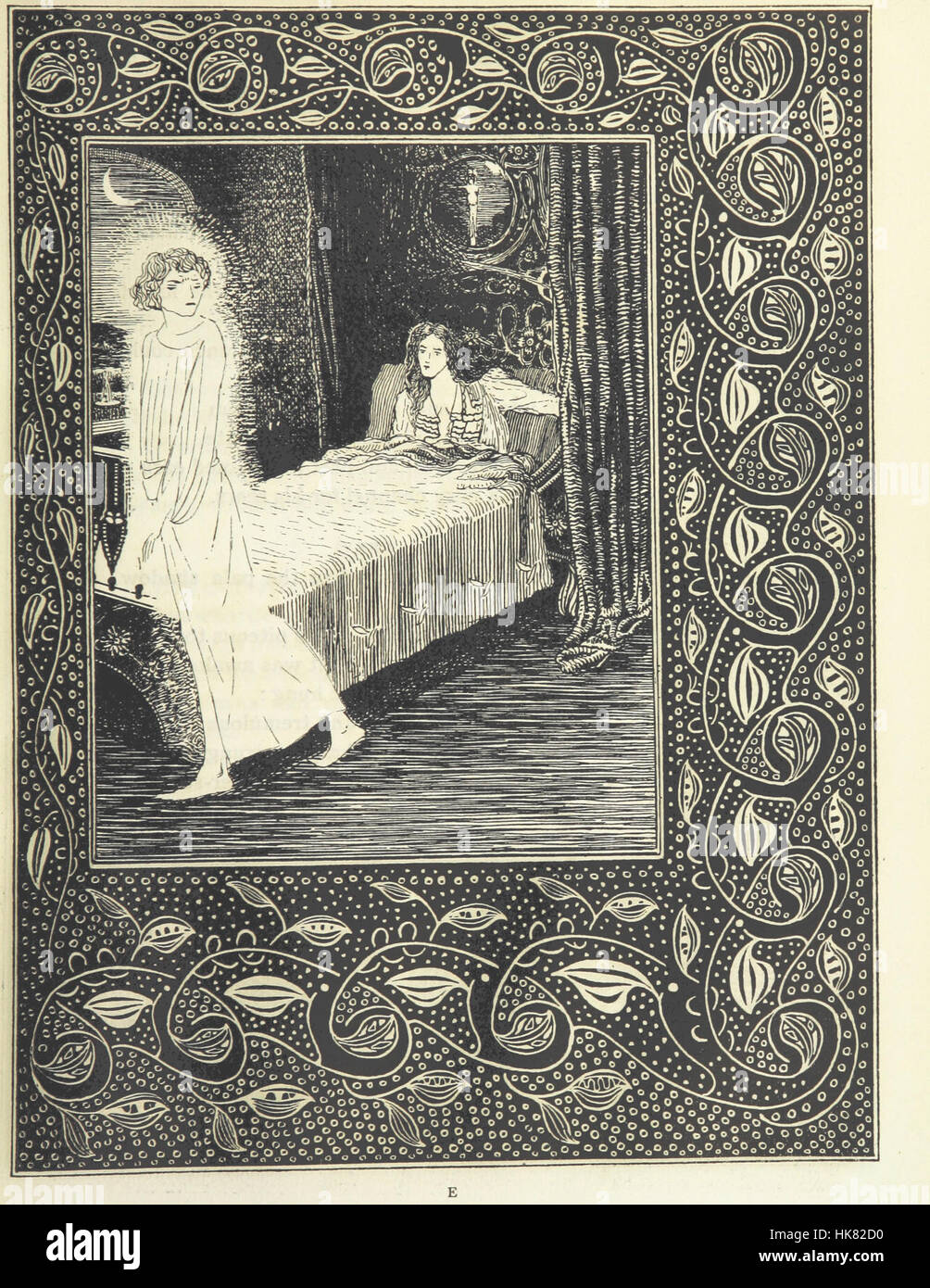 Image from 'Isabella, or The Pot of Basil', page 37, featuring ...