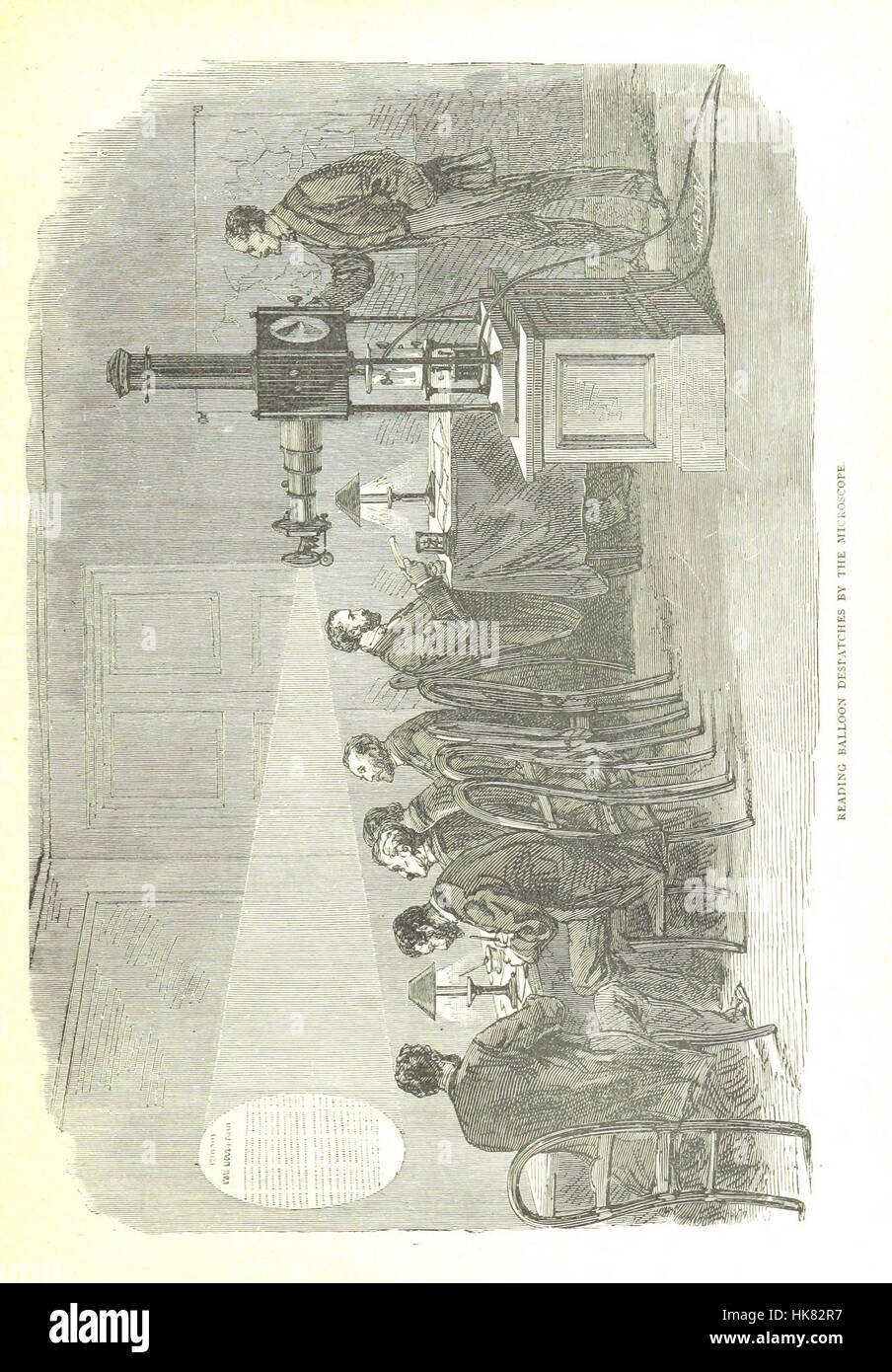 An illustration from 'Cassell's History of the War between France and ...