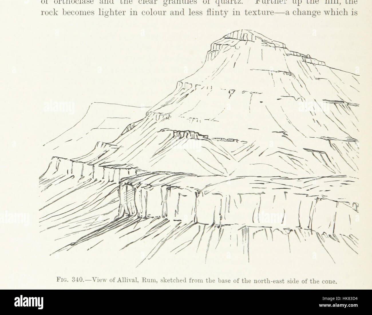 Image from 'The Ancient Volcanoes of Great Britain,' providing detailed ...