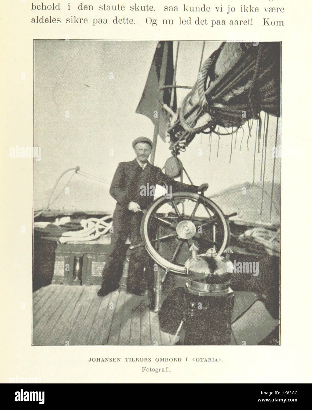 An image from 'Selv-Anden paa 86ø 14ï,' documenting the Norwegian polar ...