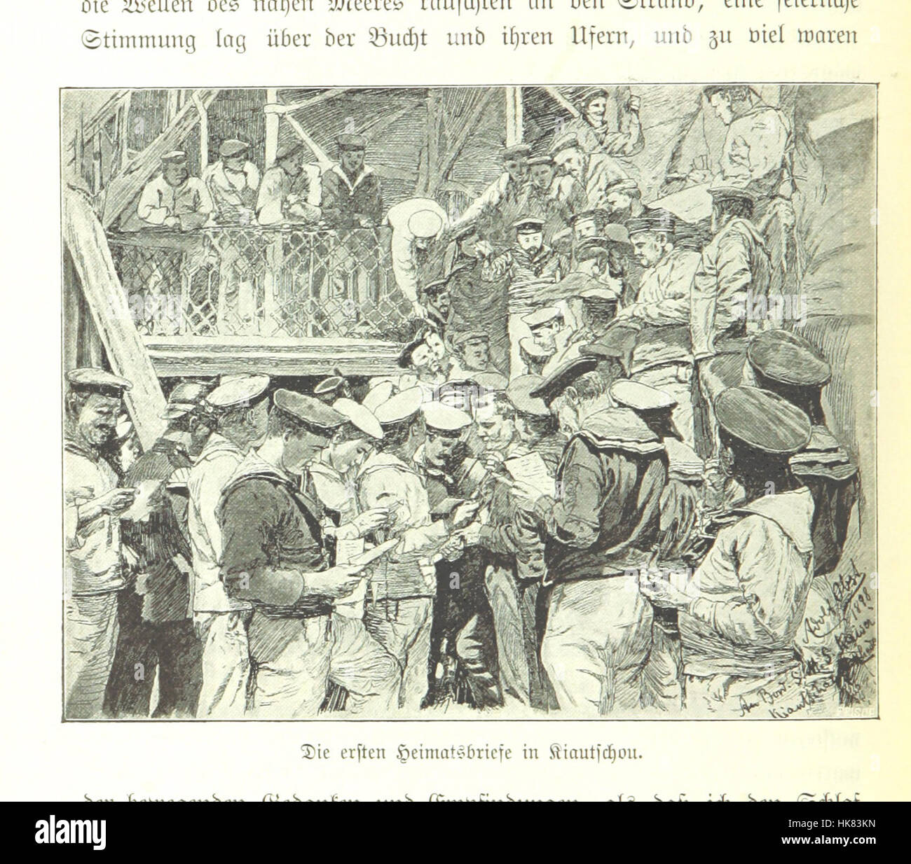 Image from 'Um die Erde in Wort und Bild,' a German work exploring the ...