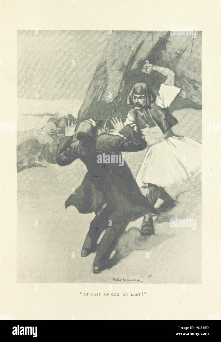 An image from 'Phroso: a romance', depicting key moments and characters ...