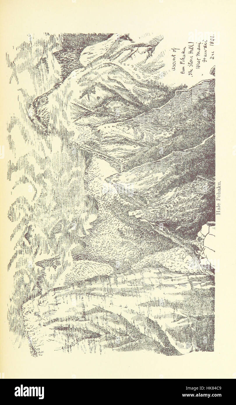 An illustration from 'Parts of the Pacific,' a travelogue by a ...