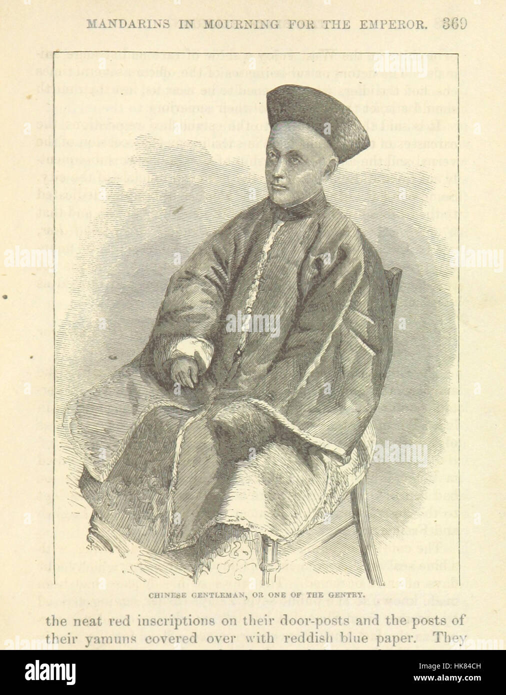 Image taken from page 383 of 'Social Life of the Chinese', showing ...