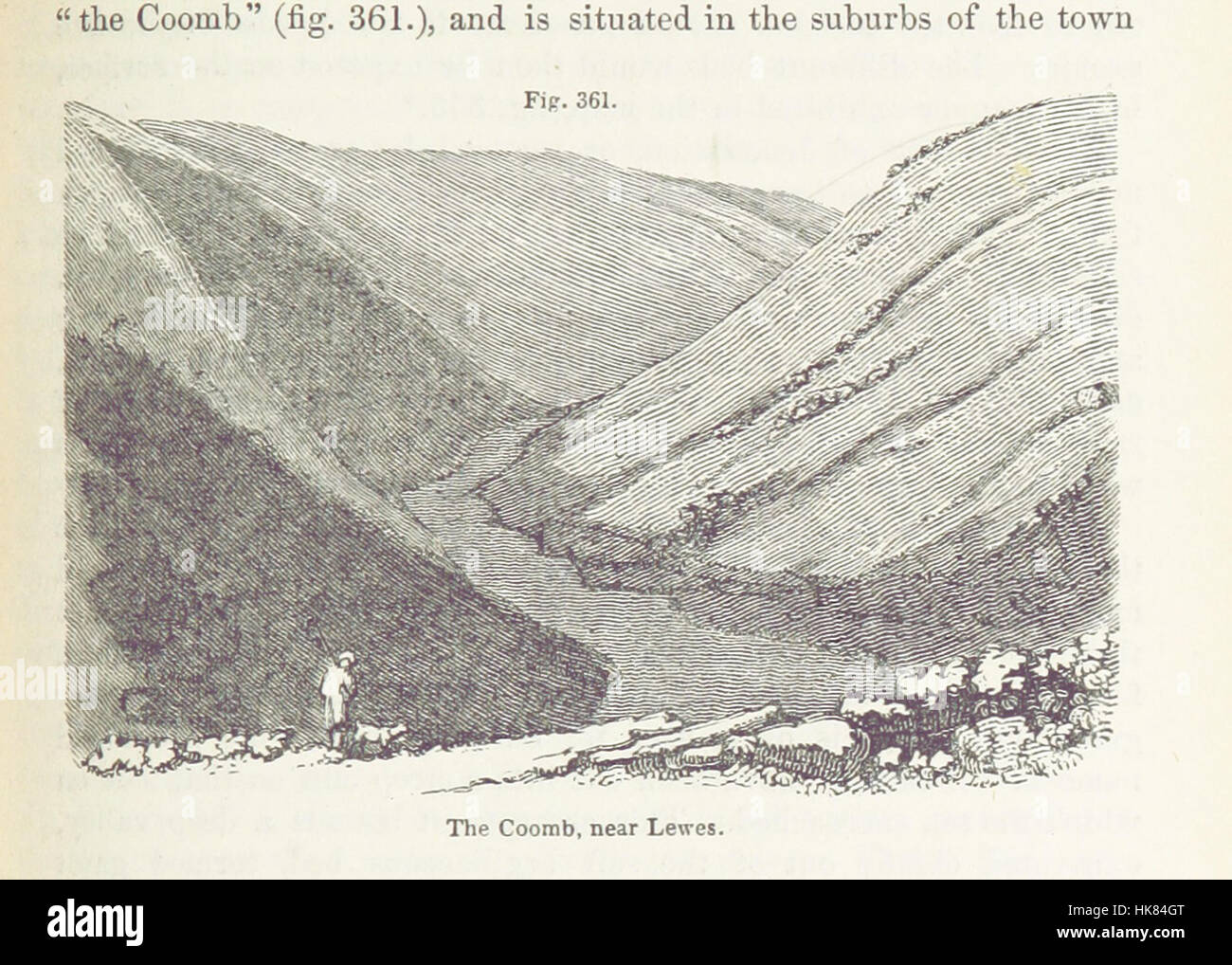 An image from the sixth edition of 'Elements of Geology,' showcasing ...