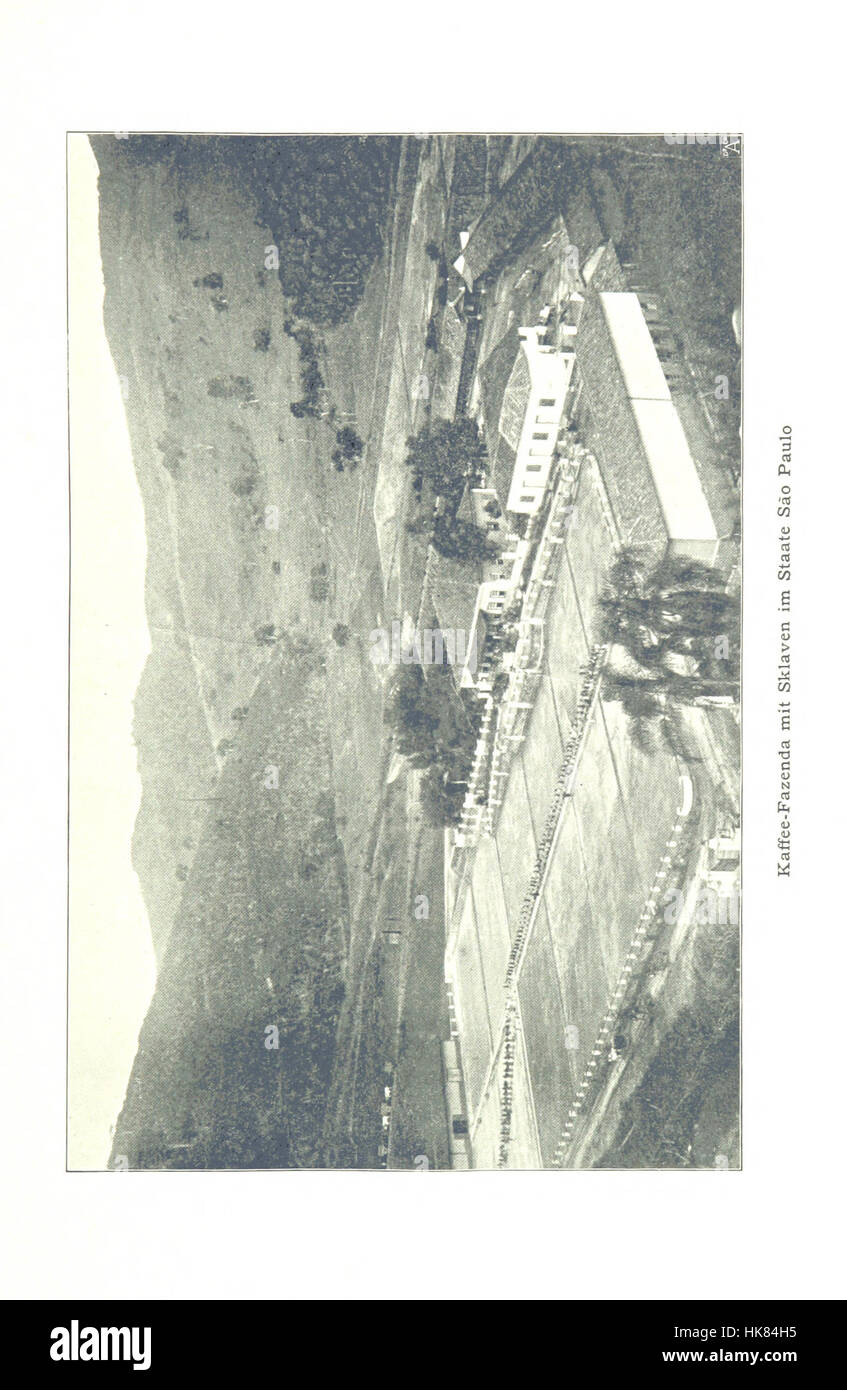 An illustration from 'Brasilien: Land und Leute', showing Brazil’s ...