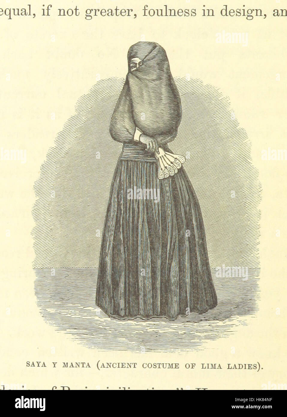 Image from 'Two Years in Peru', showing an illustration or map related ...