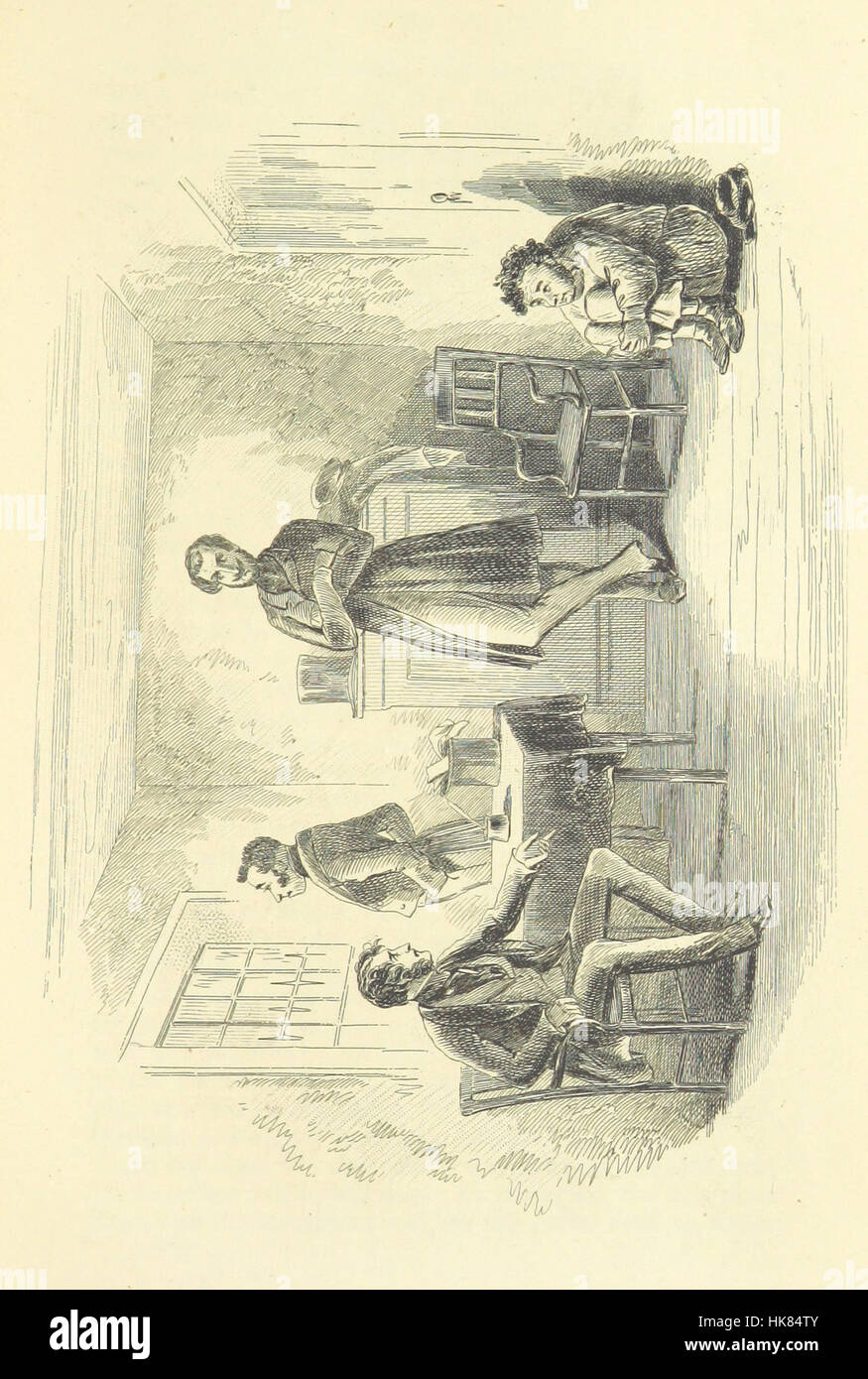 Image from 'Works of Charles Dickens,' showcasing an illustrated scene ...