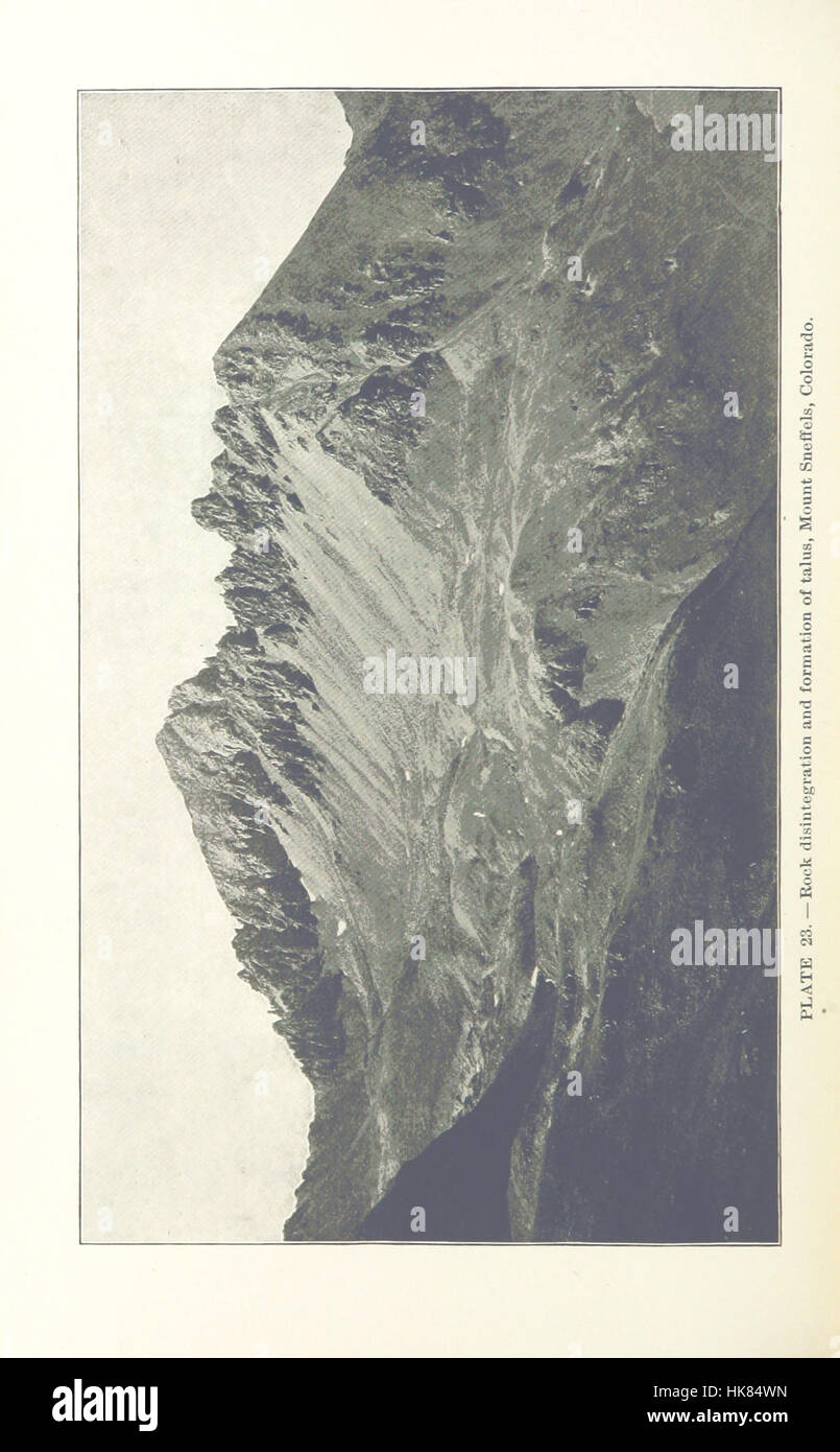 Image from a treatise on rocks, rock weathering, and soils ...