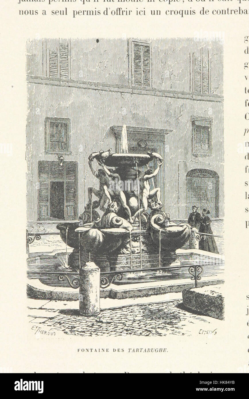 Illustration from 'Rome. Description et souvenirs', featuring a ...