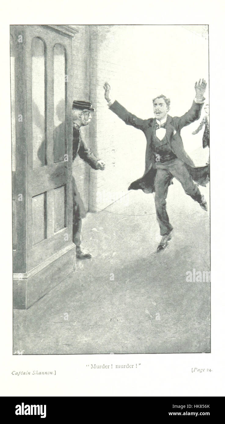 An illustration from 'Captain Shannon,' a tale of adventure following ...