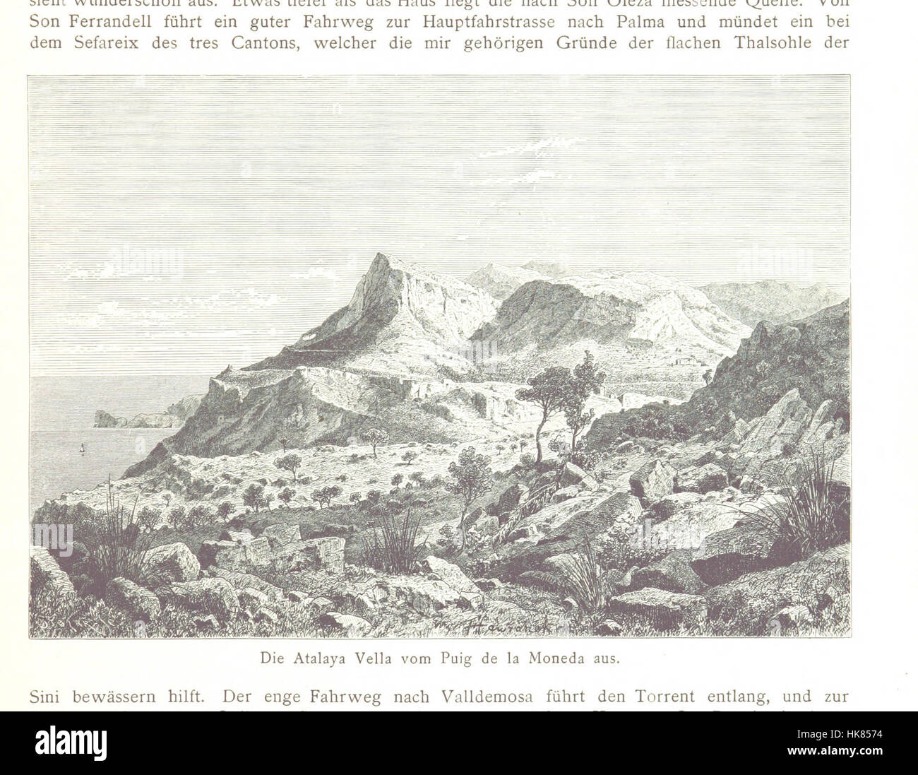 Image from 'Die Balearen geschildert in Wort und Bild', depicting the ...