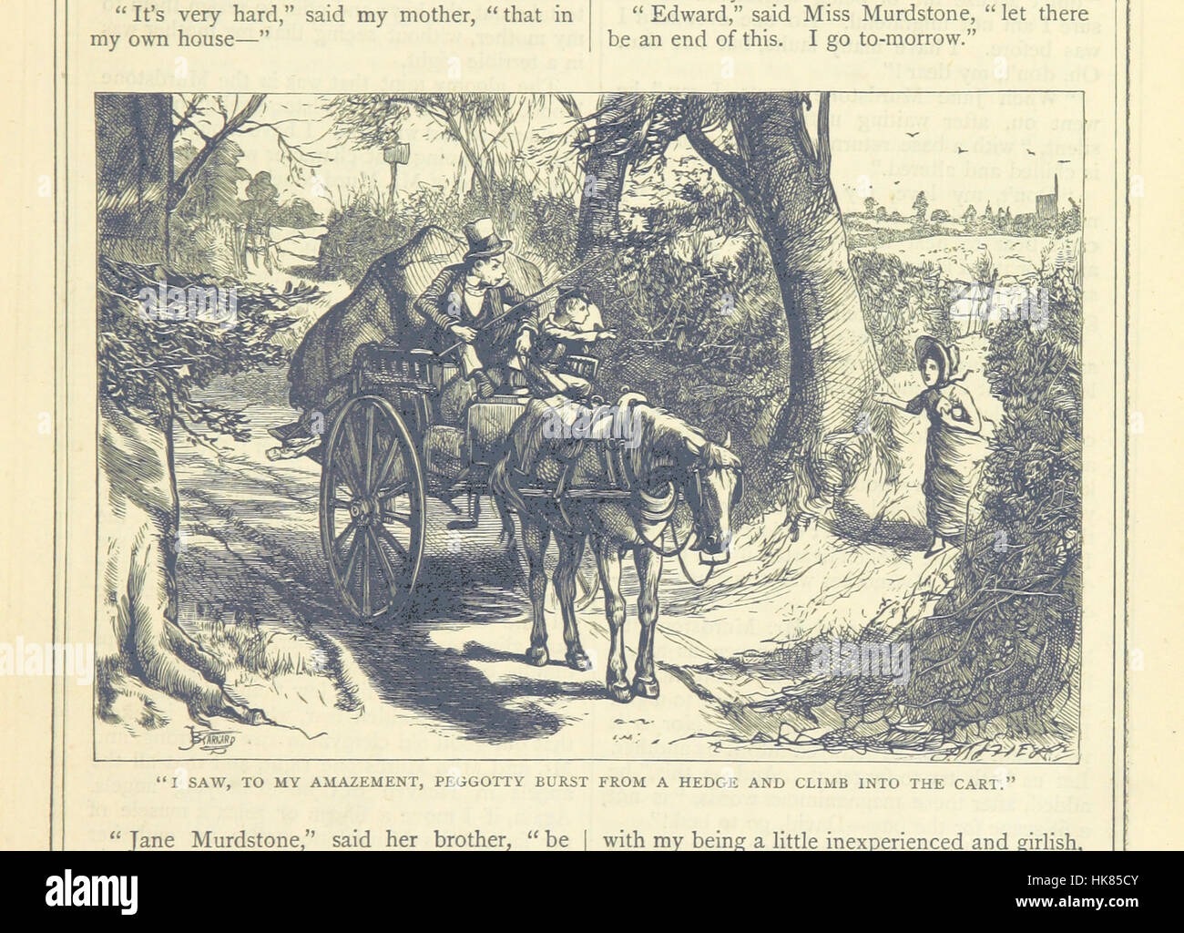 An illustration from 'The Works of Charles Dickens', depicting a scene ...
