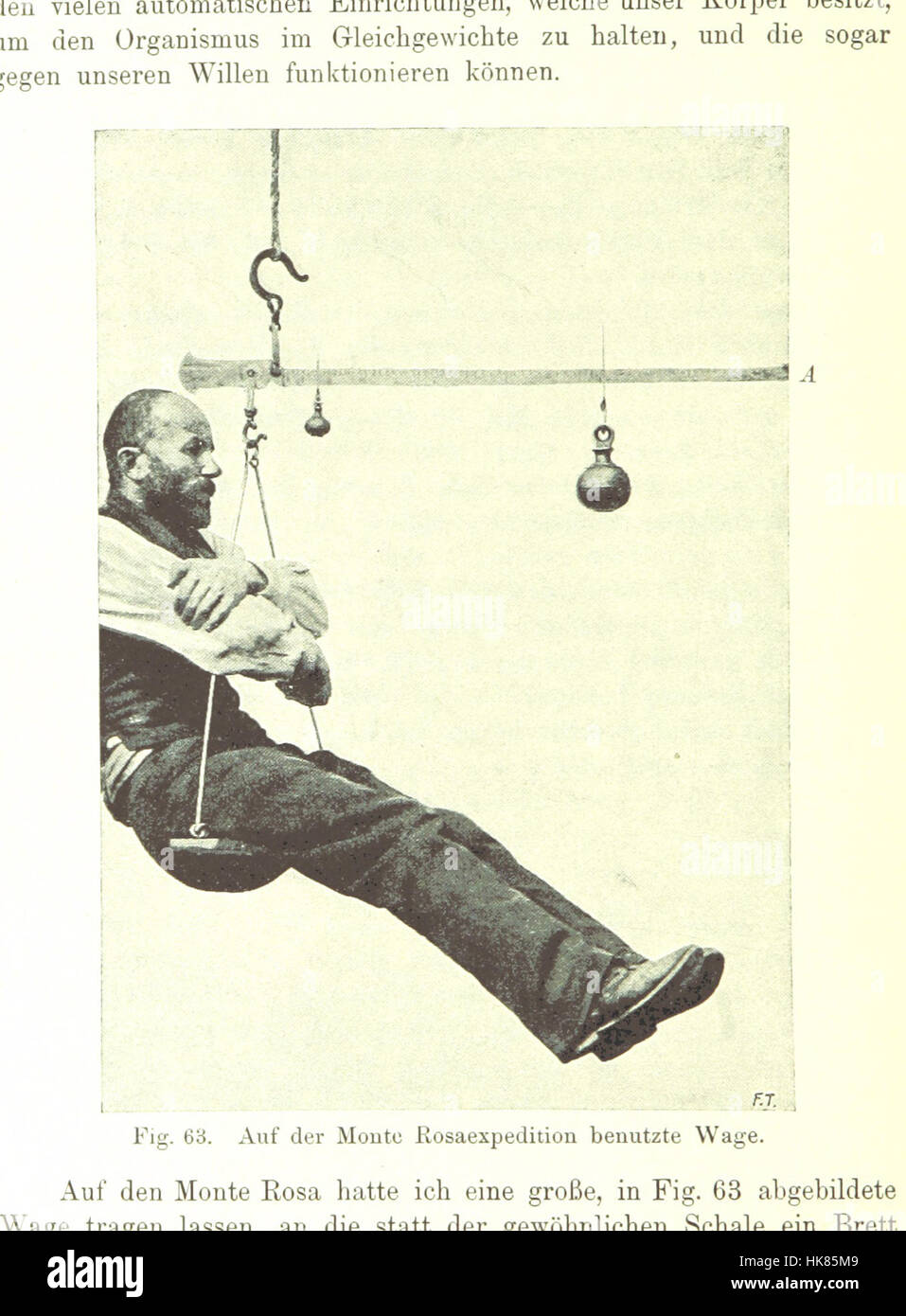 Image from page 392 of 'Der Mensch auf den Hochalpen,' examining human ...