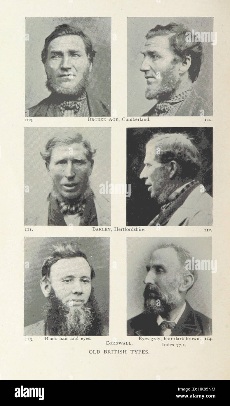 Image from 'The Races of Europe,' a sociological study and anthropology ...