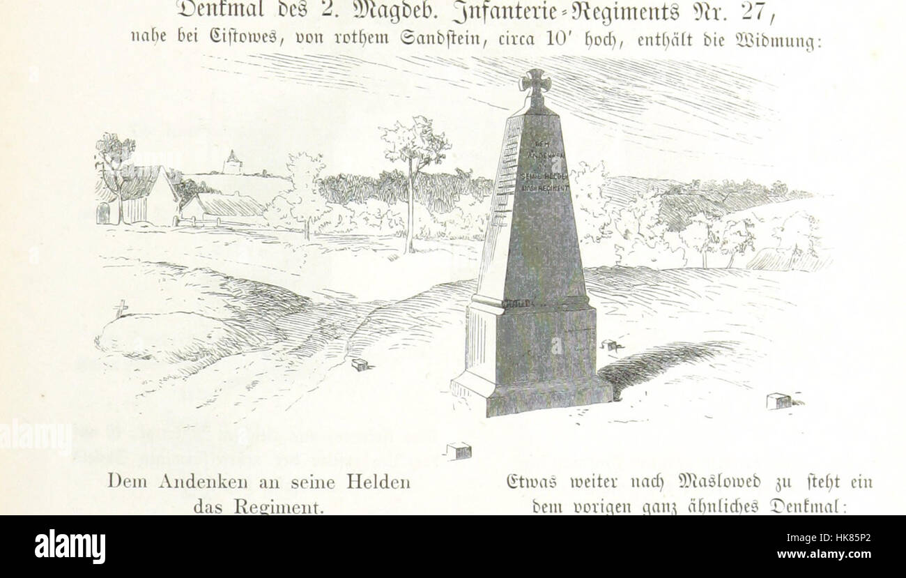 An illustration from 'Der Deutsche Krieg von 1866,' documenting the ...