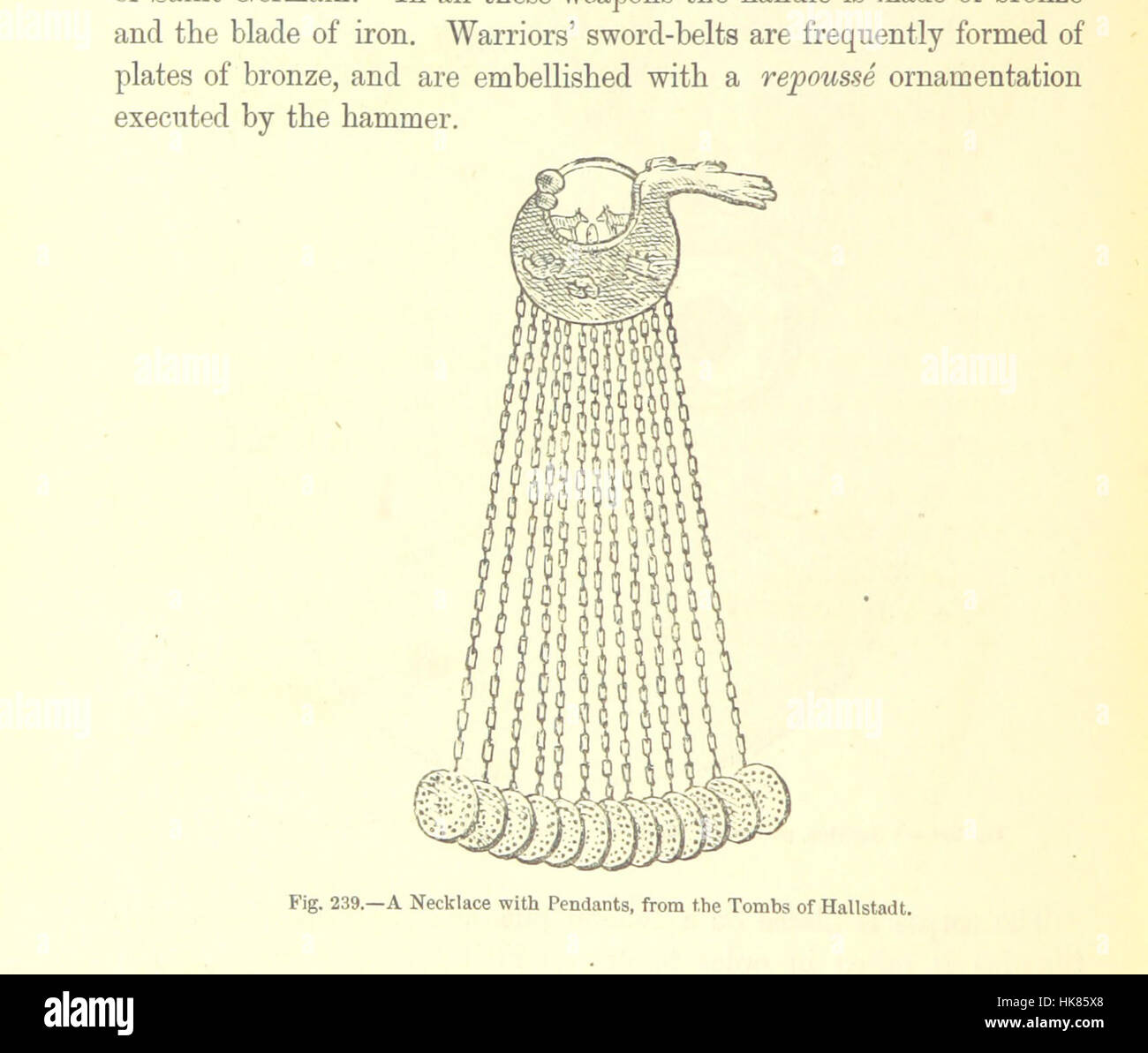 Illustration from 'Primitive Man', page 394, depicting scenes of ...