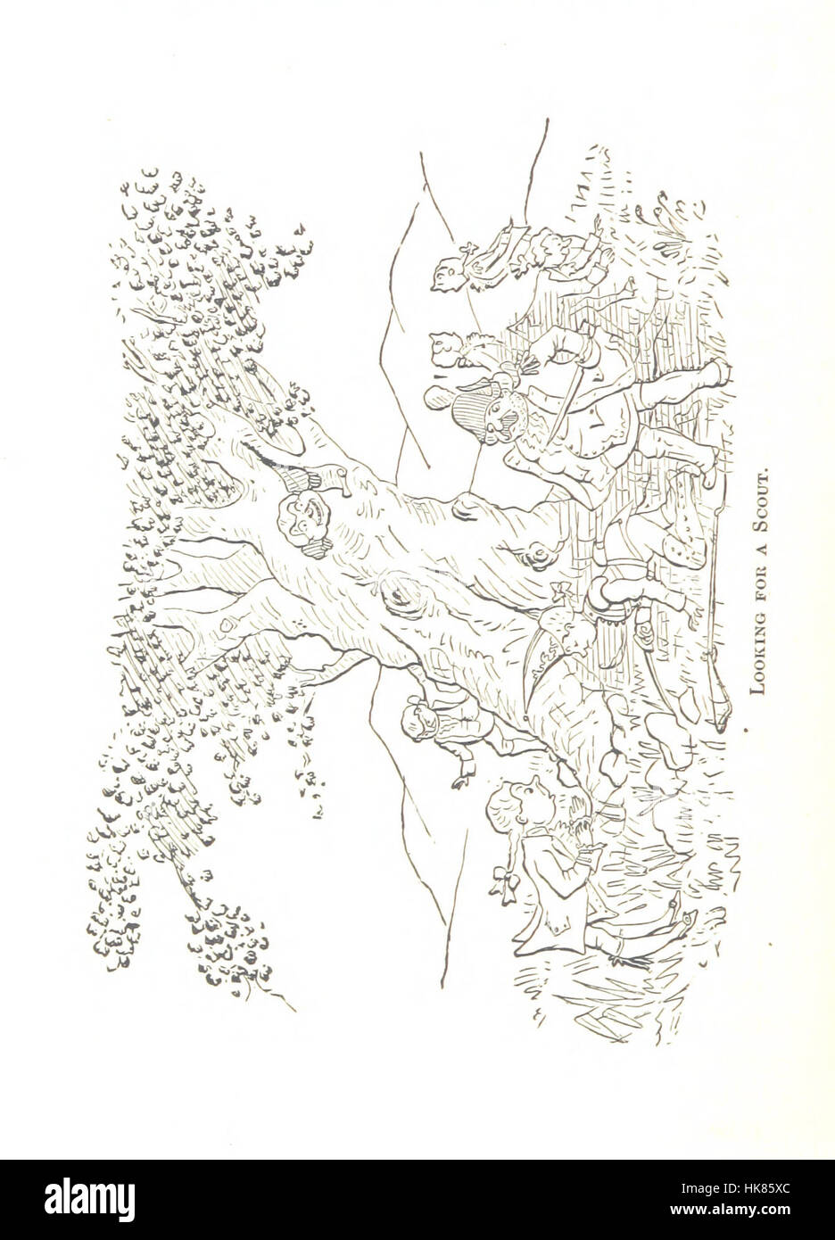 The photograph shows a page from 'The Comic History of the United ...