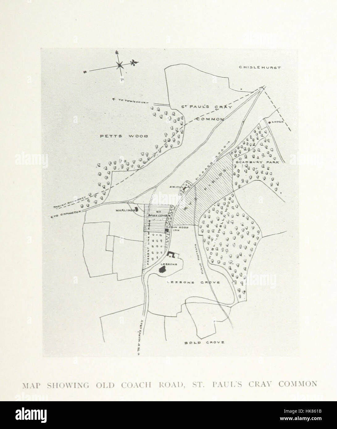 Image taken from page 395 of 'The History of Chislehurst' depicting the ...