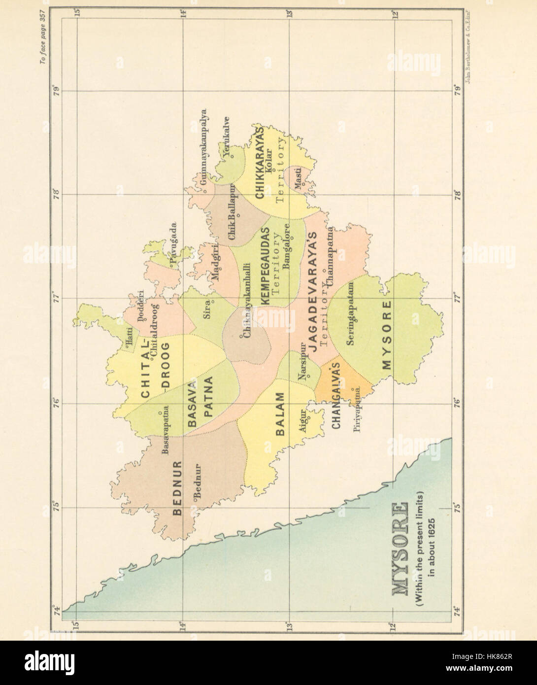 This image, taken from 'Mysore: a gazetteer compiled for Government ...