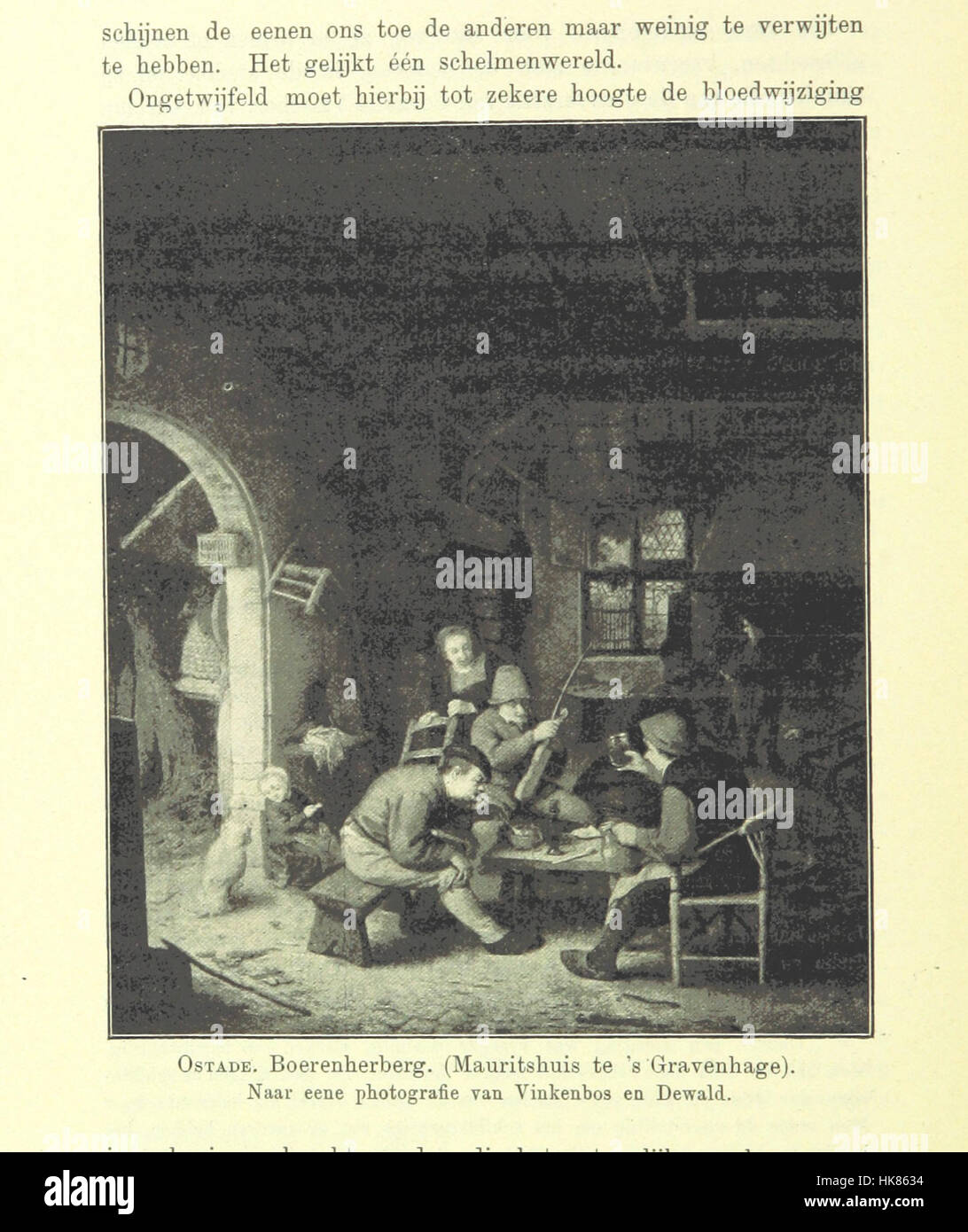 An illustration from 'Het Land van Rembrand', a study on 17th-century ...