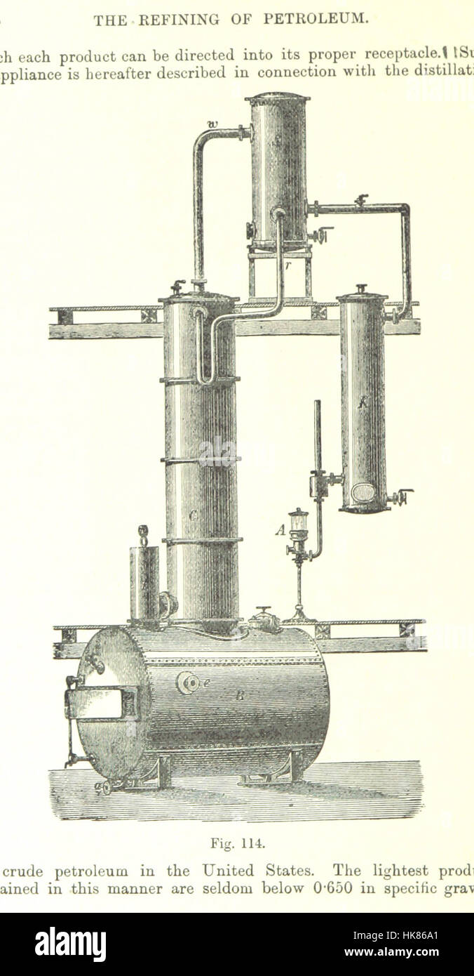 An illustration from 'Petroleum,' detailing the geographical ...
