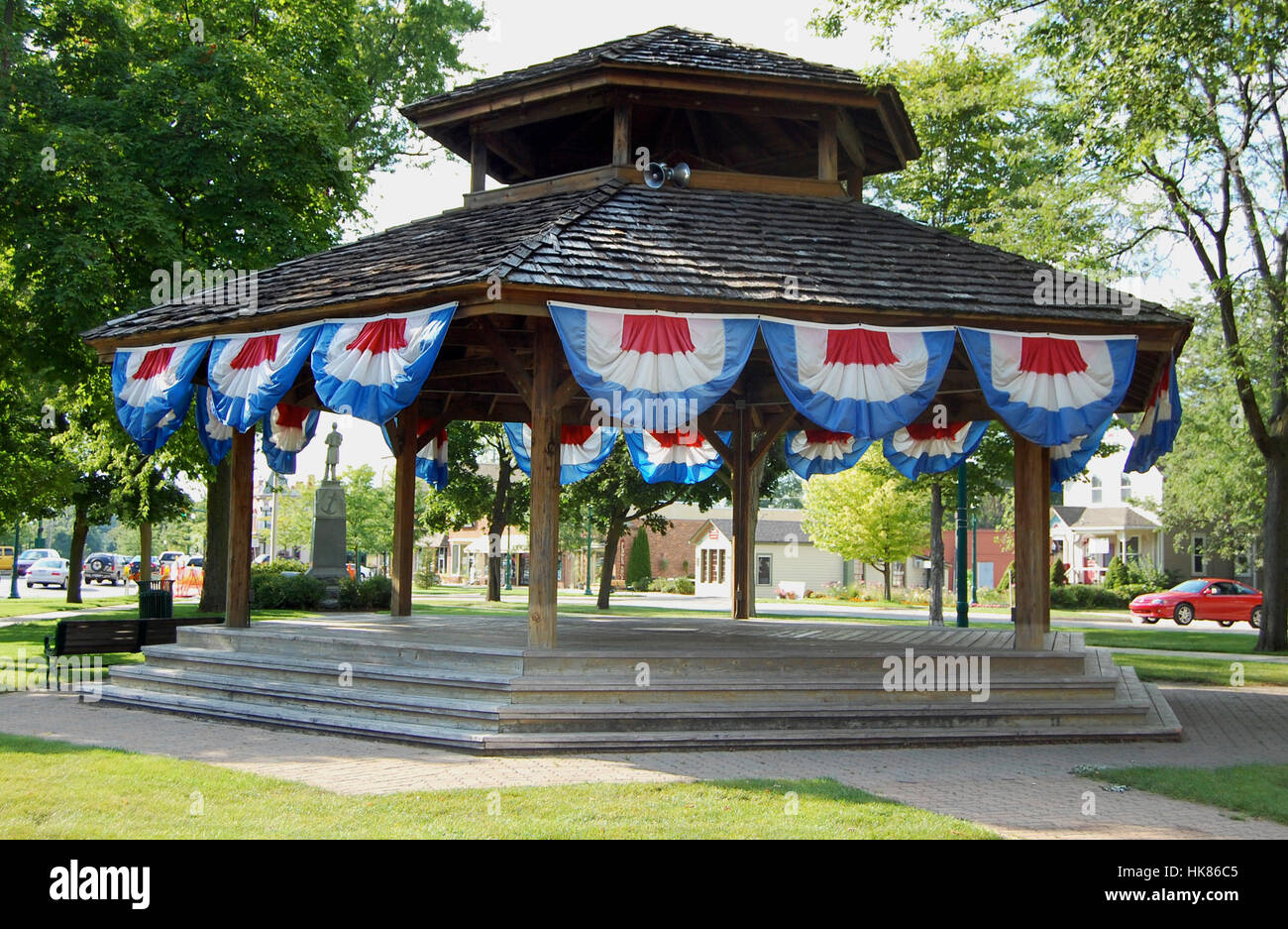 Small town bandstand hi-res stock photography and images - Alamy