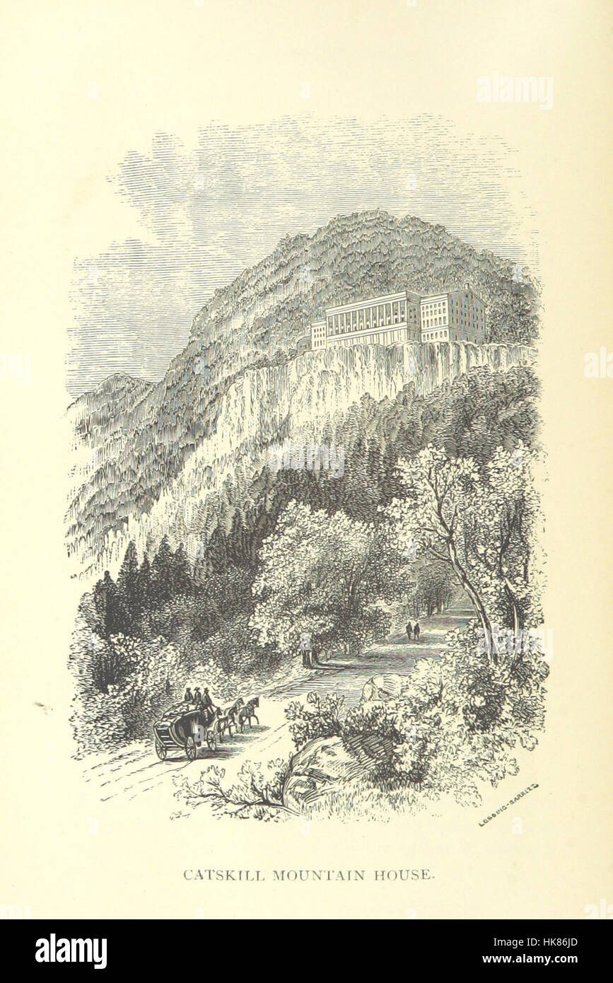 Map of the catskill mountains hi-res stock photography and images - Alamy