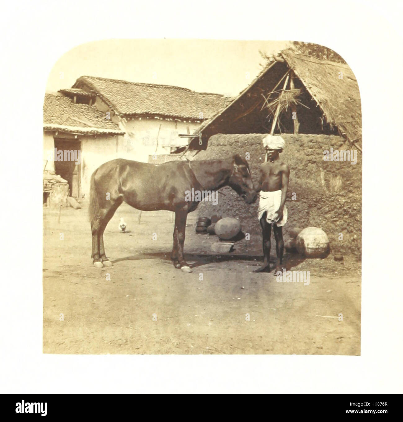 Photographic sketches of Hyderabad and Secunderabad, India, showcasing ...