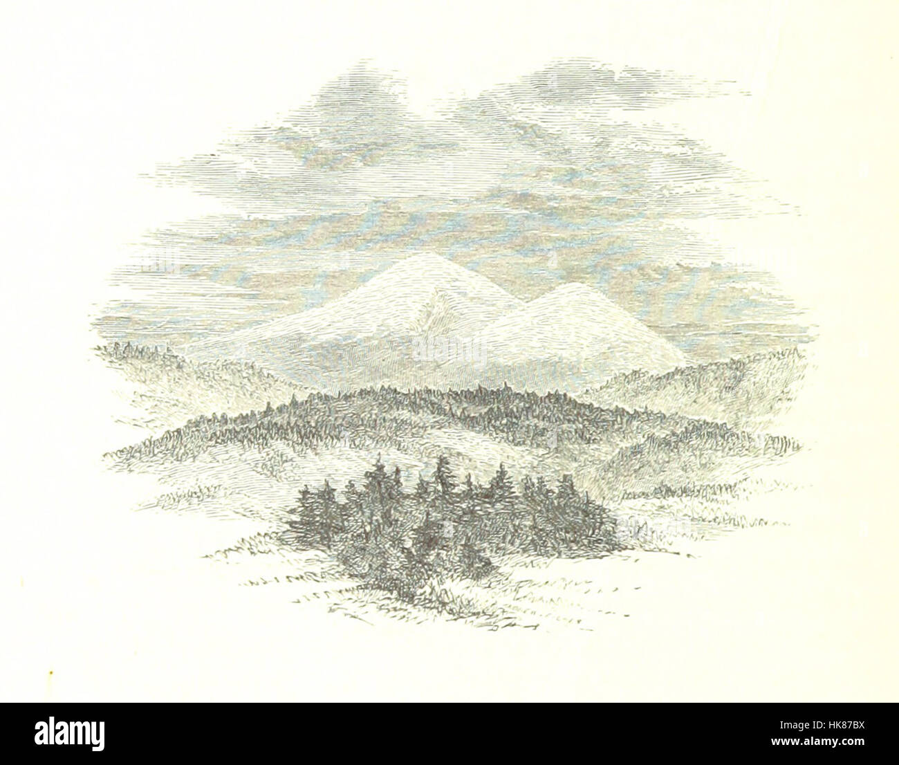 A page from 'The White Hills,' showcasing the natural beauty of the ...