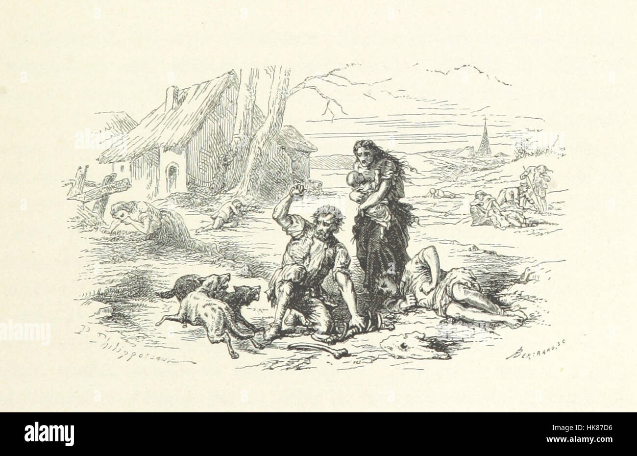 Image from 'L'Histoire de France,' illustrating the history of France ...