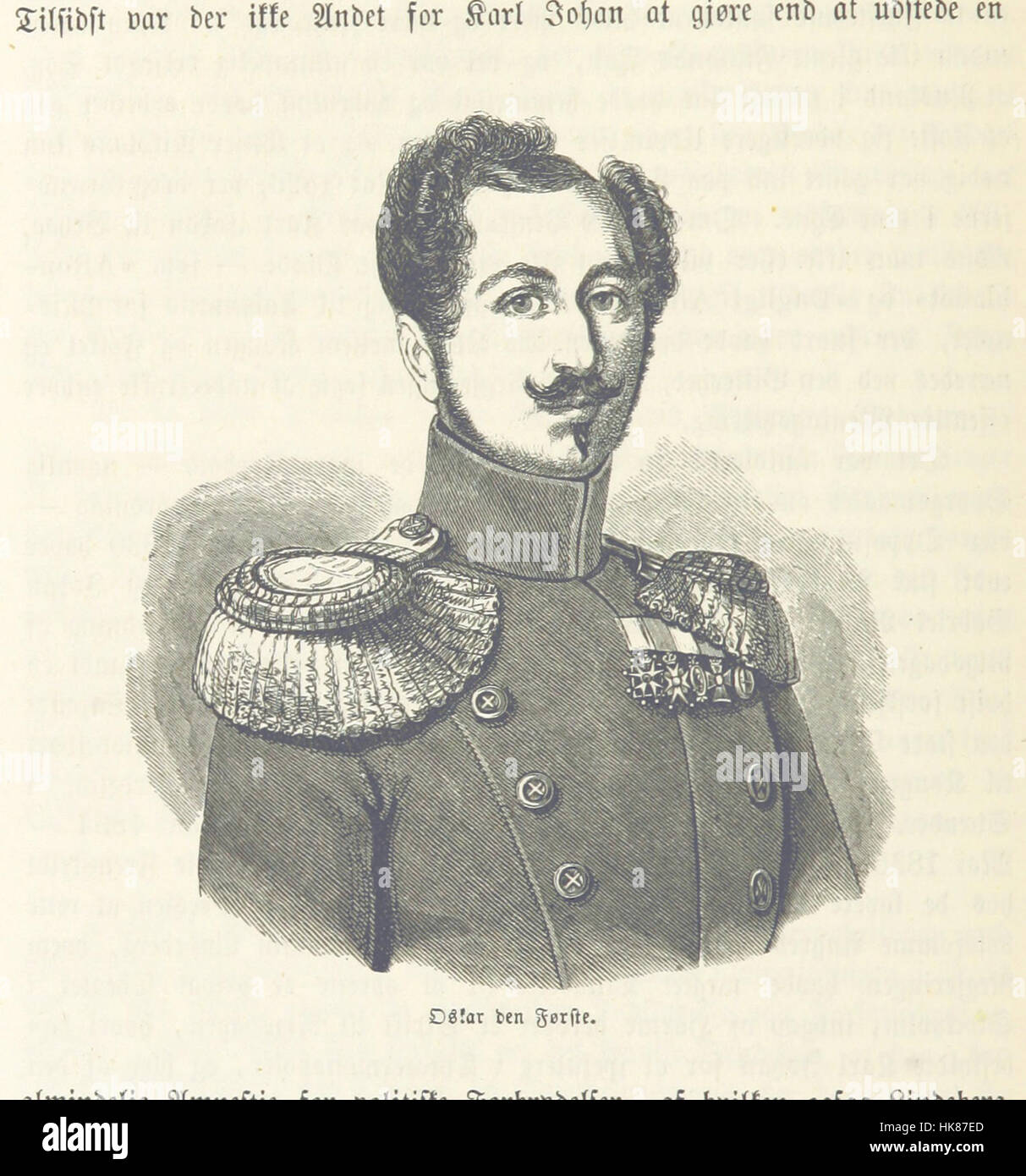 An illustration from 'Danmarks, Norges og Sverigs Historie' on page 408 ...