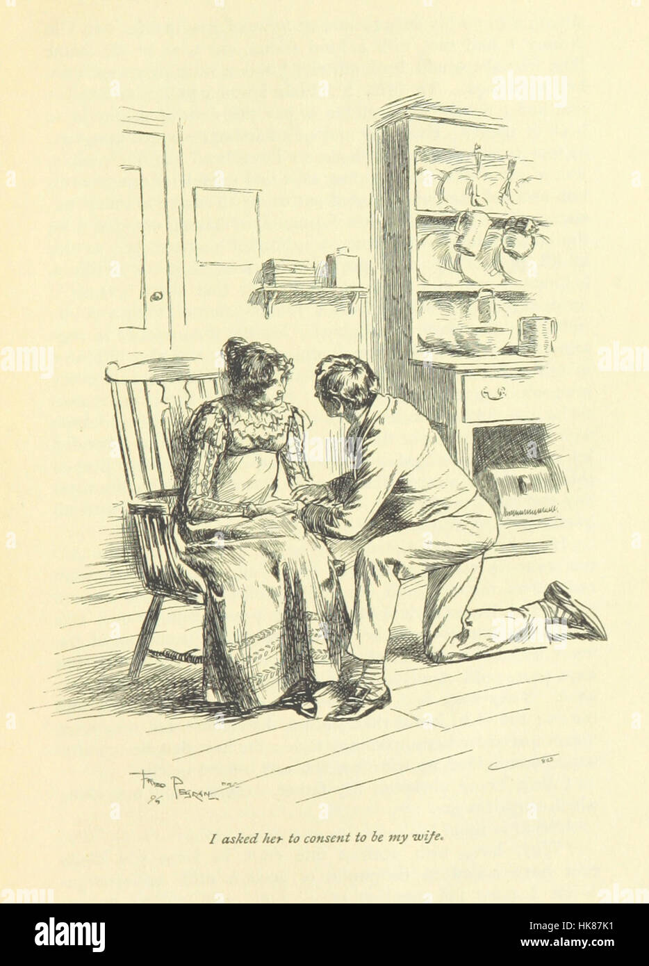 Illustration from 'Poor Jack,' page 409, showing scenes from the ...