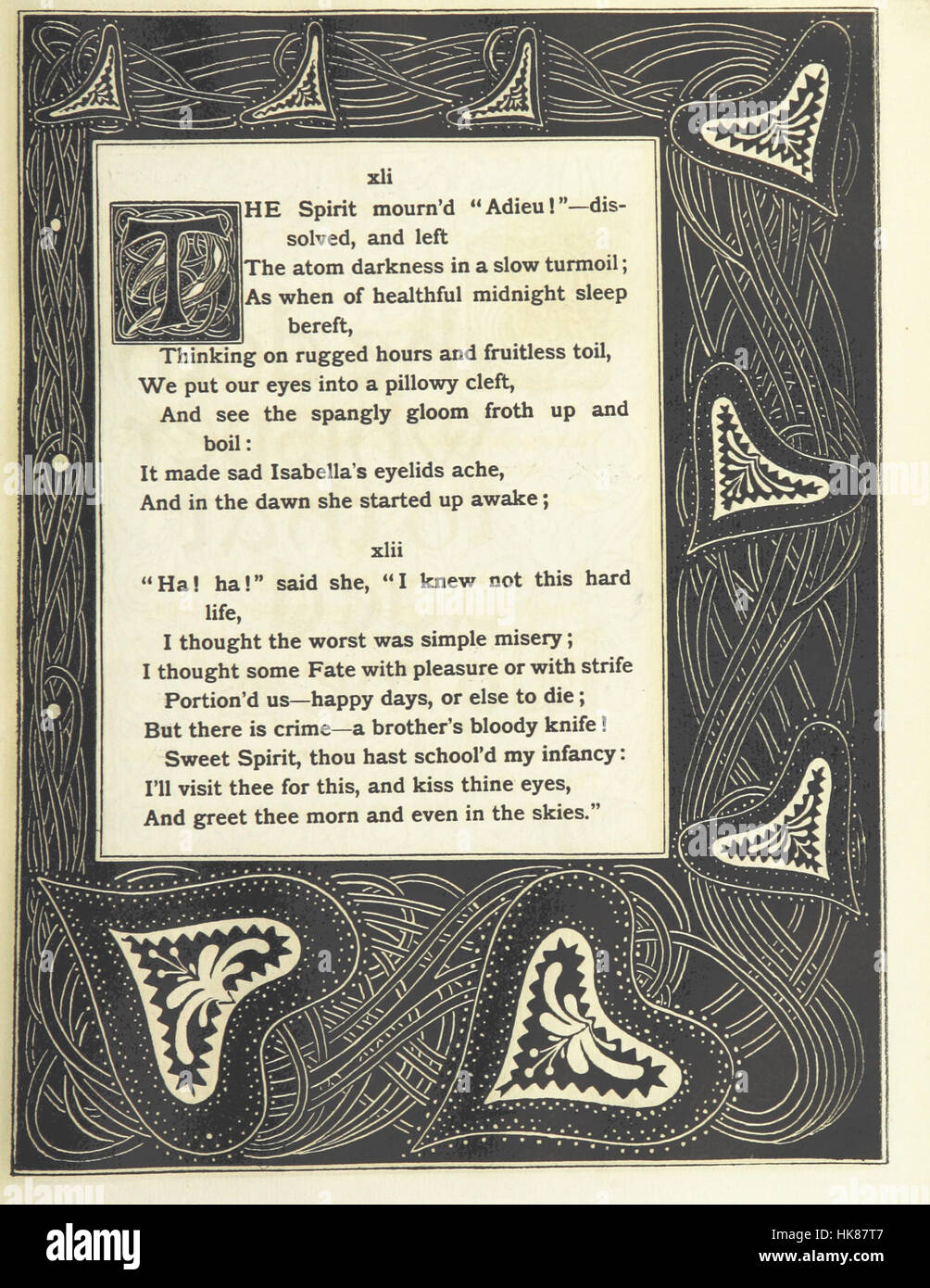 Image taken from page 41 of 'Isabella, or The Pot of Basil', a ...