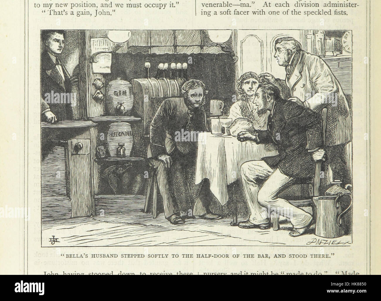 Illustration from 'The Works of Charles Dickens', showcasing the ...
