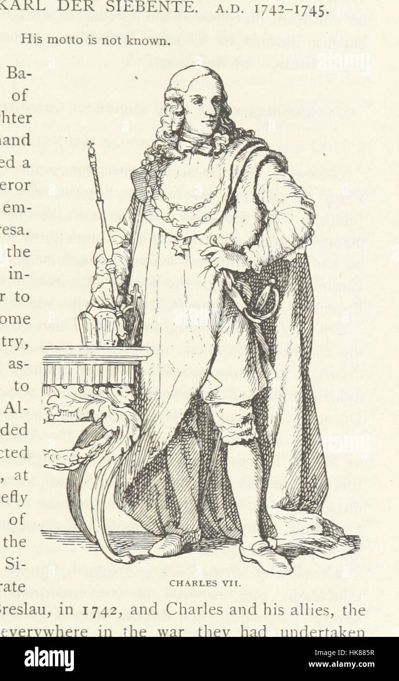 This image from page 411 of 'History of the German Emperors ...