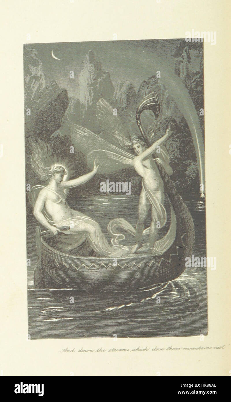 An illustration from 'The Poetical Works of Percy Bysshe Shelley ...