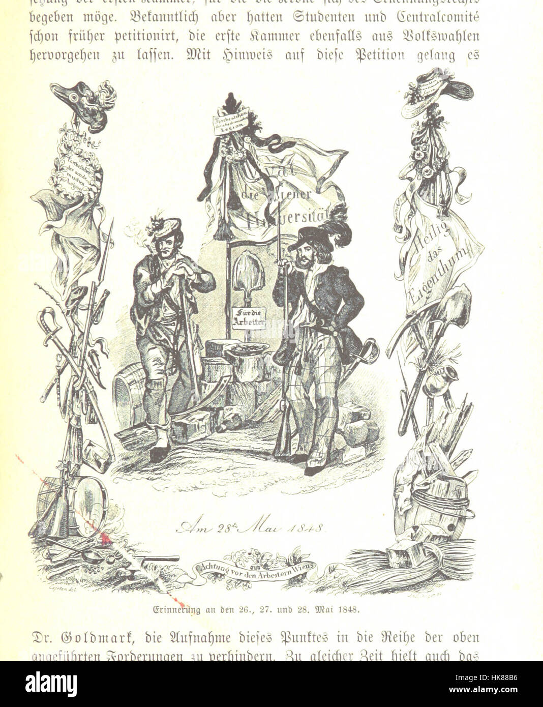 This image is from 'Geschichte der Wiener Revolution im Jahre 1848,' a ...