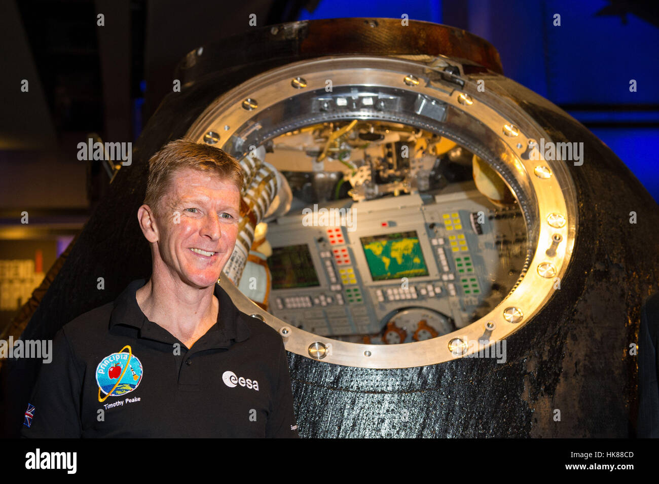 Tim peake spacecraft hi-res stock photography and images - Alamy