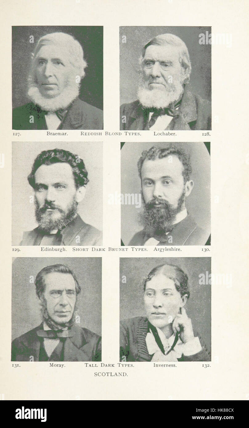 An image from 'The Races of Europe,' a sociological and anthropological ...