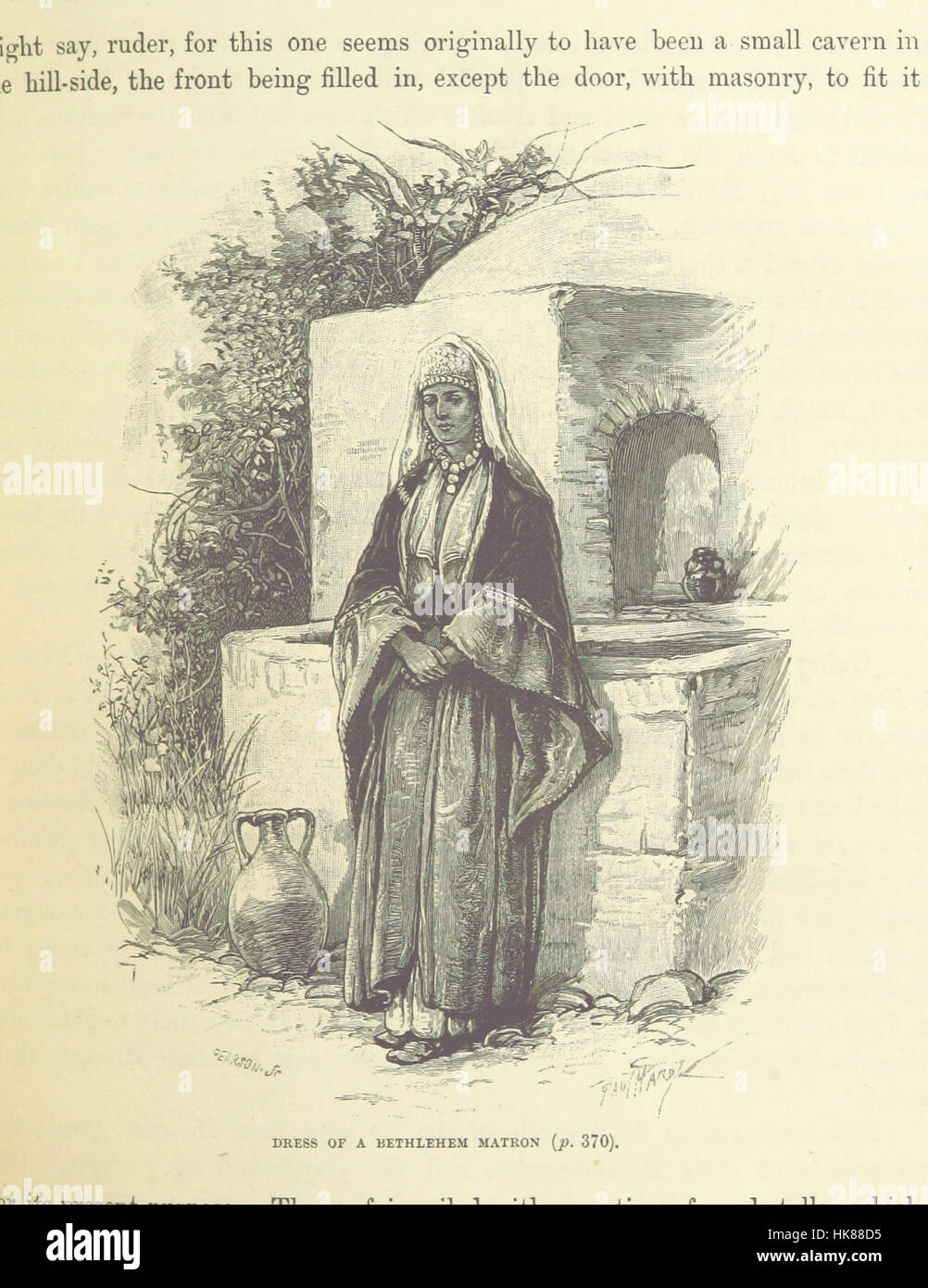 The image from 'The Holy Land and the Bible' depicts an illustration of ...